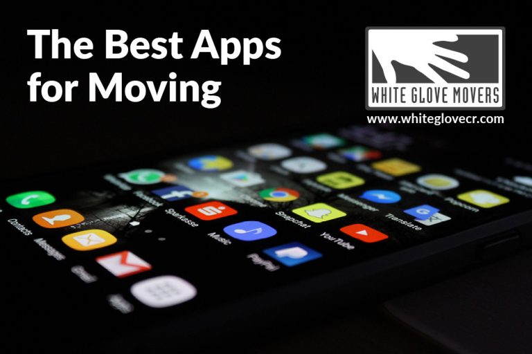 The Best Apps for Moving | White Glove Movers